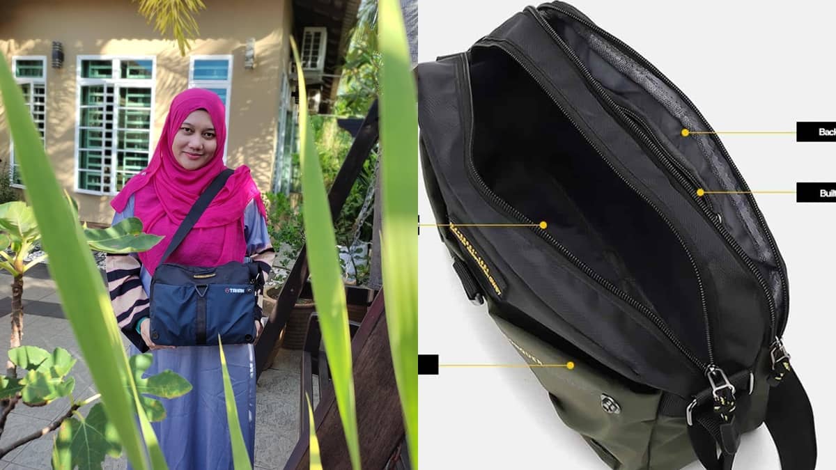 Beg ‘Kaya Poket’ Paling Senang Nak Organize Barang - Santai Sini
